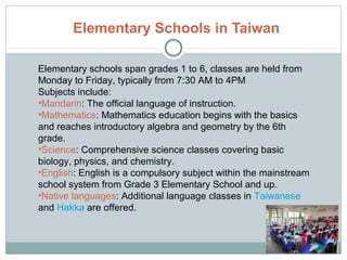 Taiwan's Educational System | PPT