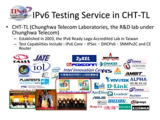 Taiwan IPv6 Readiness in APNIC45 | PDF