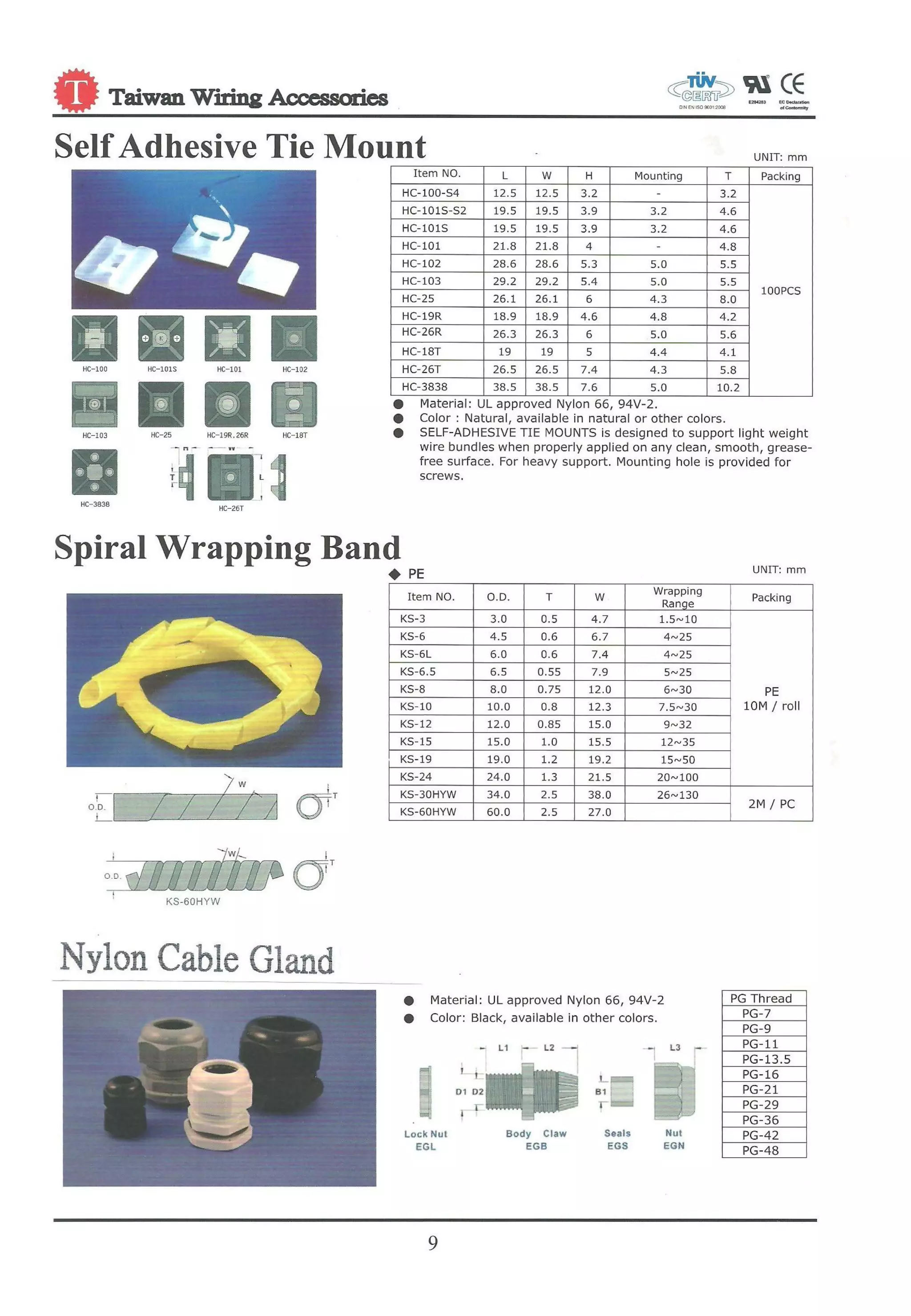 Catalog Taiwan meters wiring accessories Cable lug | PDF