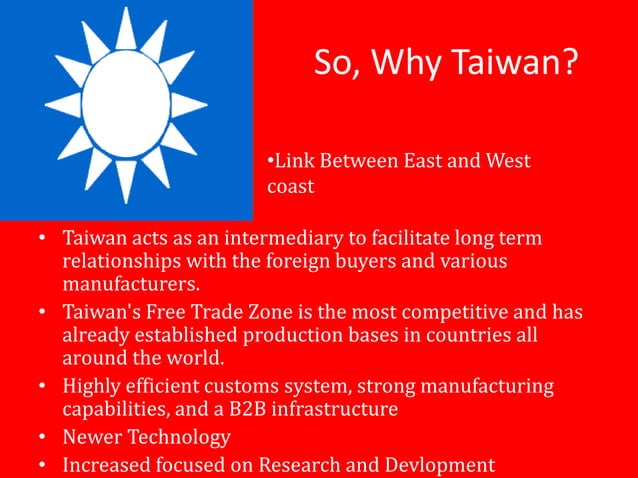Taiwan presentation | PPTX