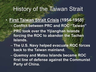 Taiwan strait | PPTX