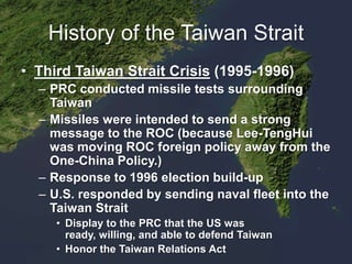 Taiwan strait | PPTX