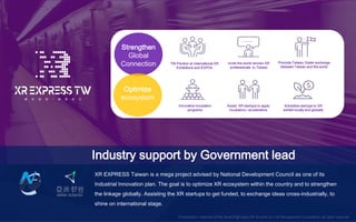 Taiwan xr industry challenge and oppertunity | PPT