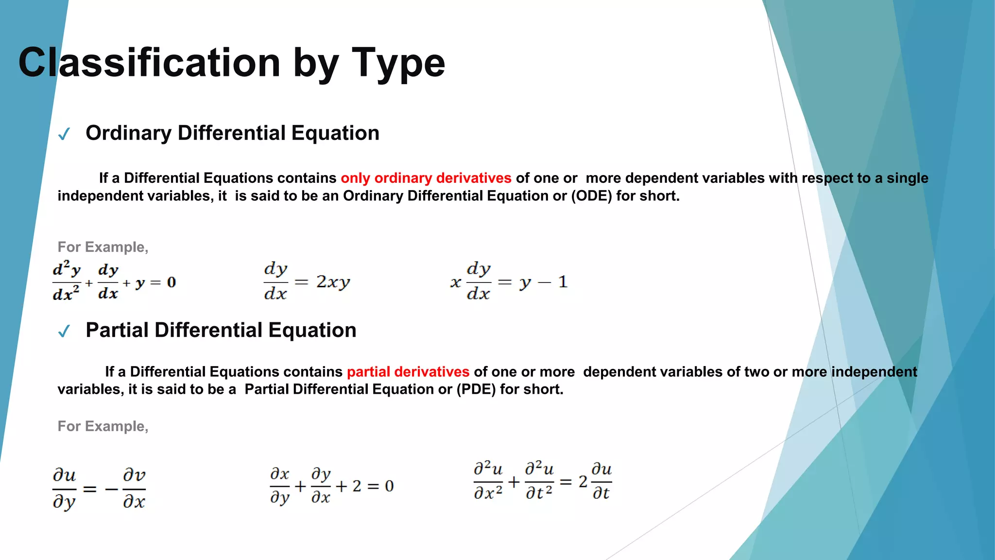 Differential Equation | PPTX