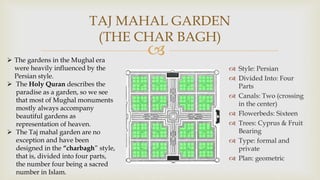 Taj mahal-garden | PPTX