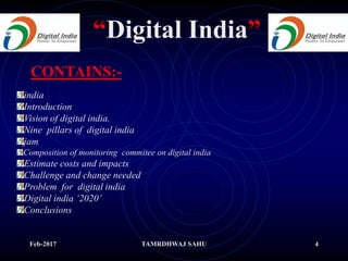 Digital India PRESENTATION | PPTX
