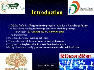 Digital India PRESENTATION | PPTX