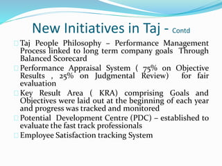Taj group | PPTX