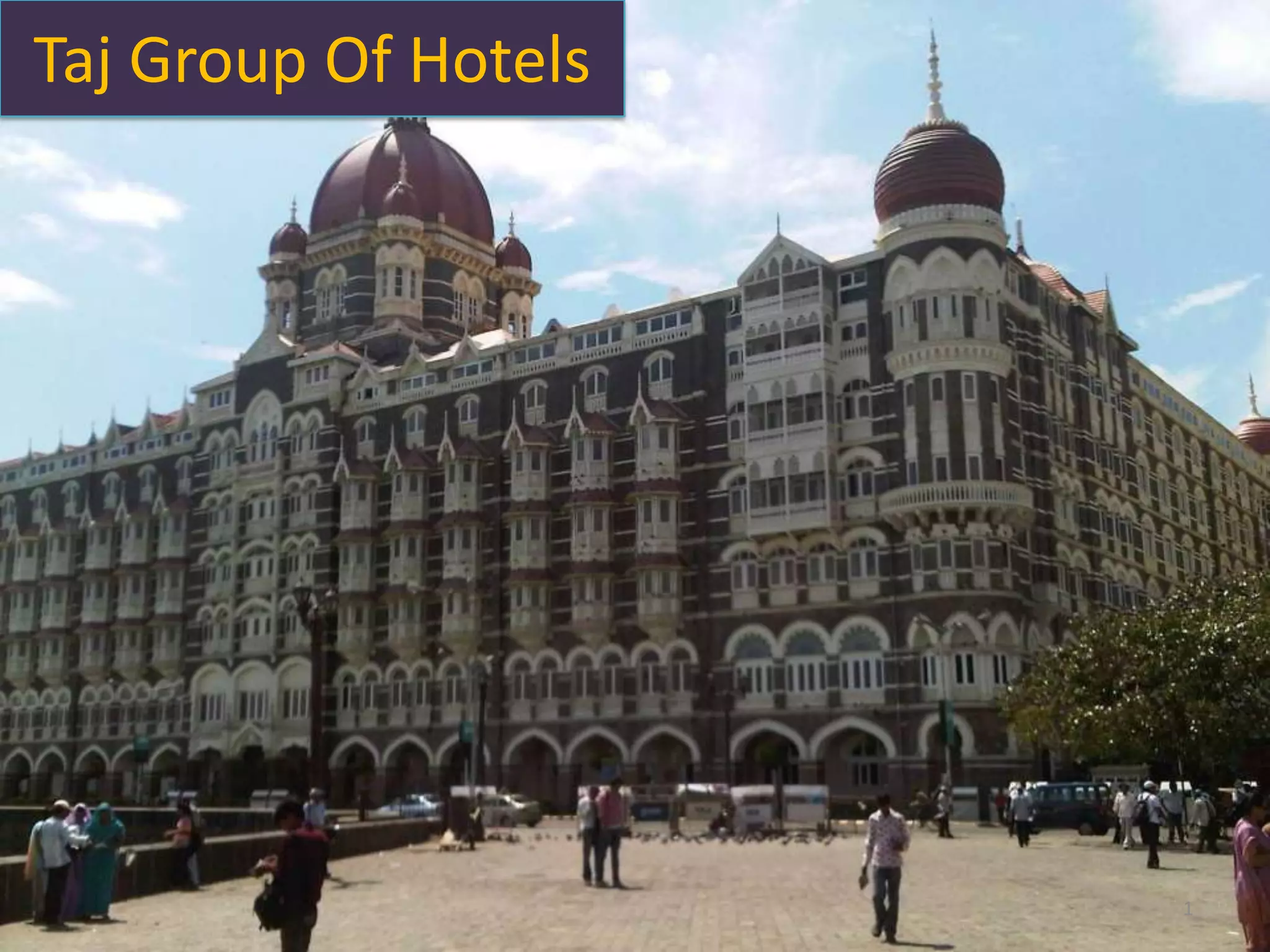 Taj hotel | PPTX