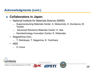 Tajima - DC and RF Measurements of Thin Film MgB2 | PDF