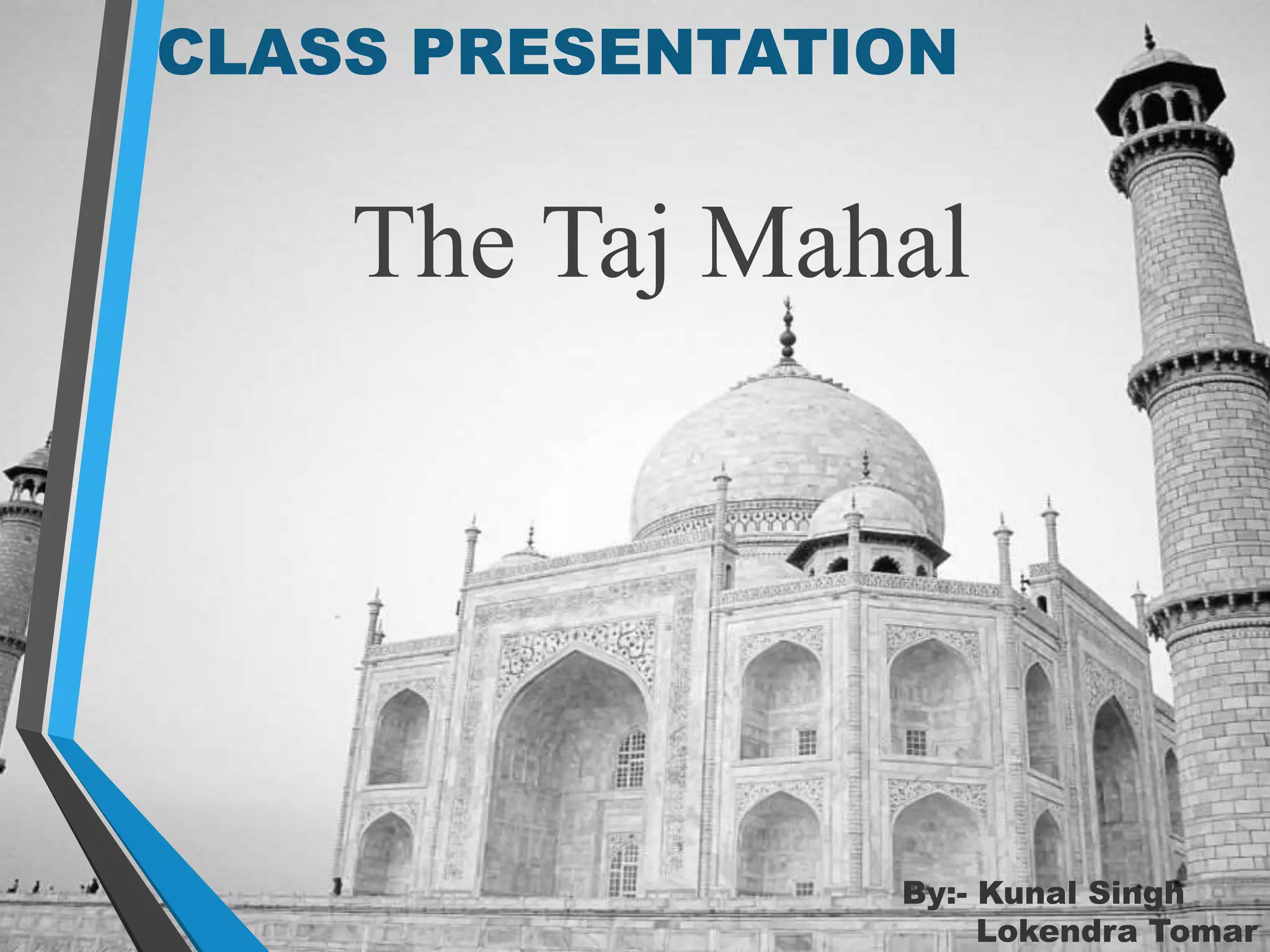 Taj mahal | PPTX