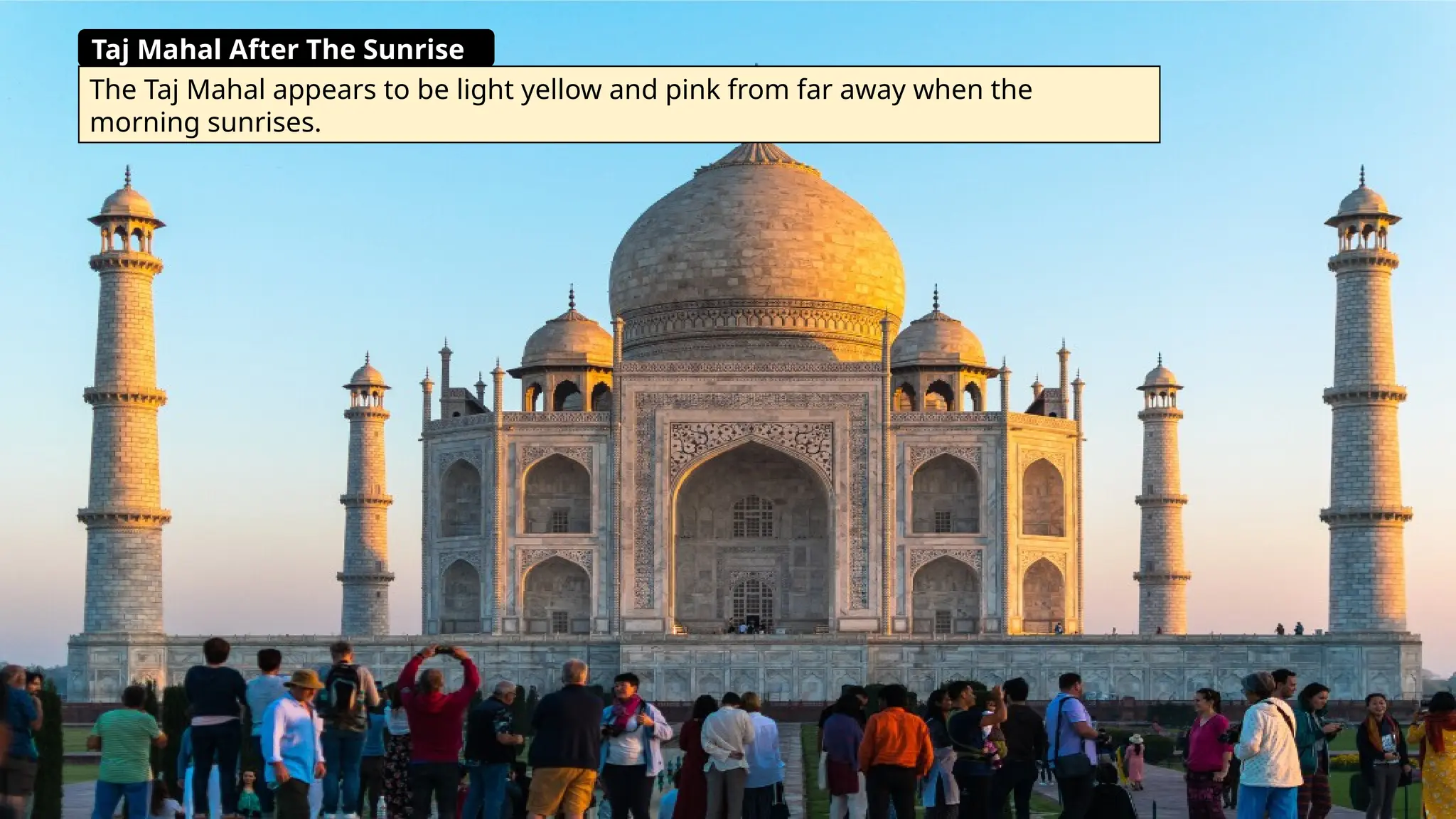 Taj Mahal Interesting facts and for School | PPTX