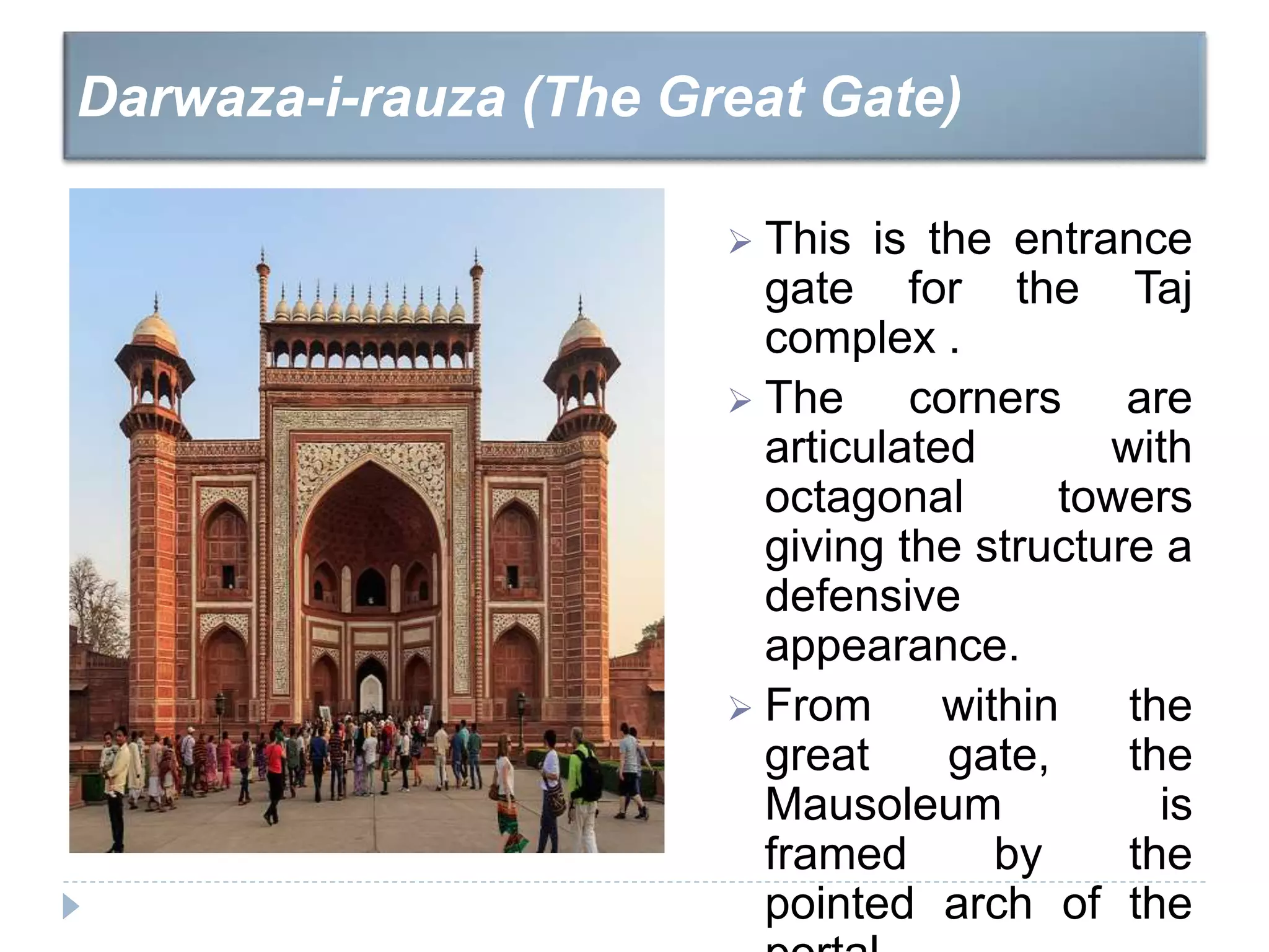 Taj mahal : A brief engineering perspective | PPTX