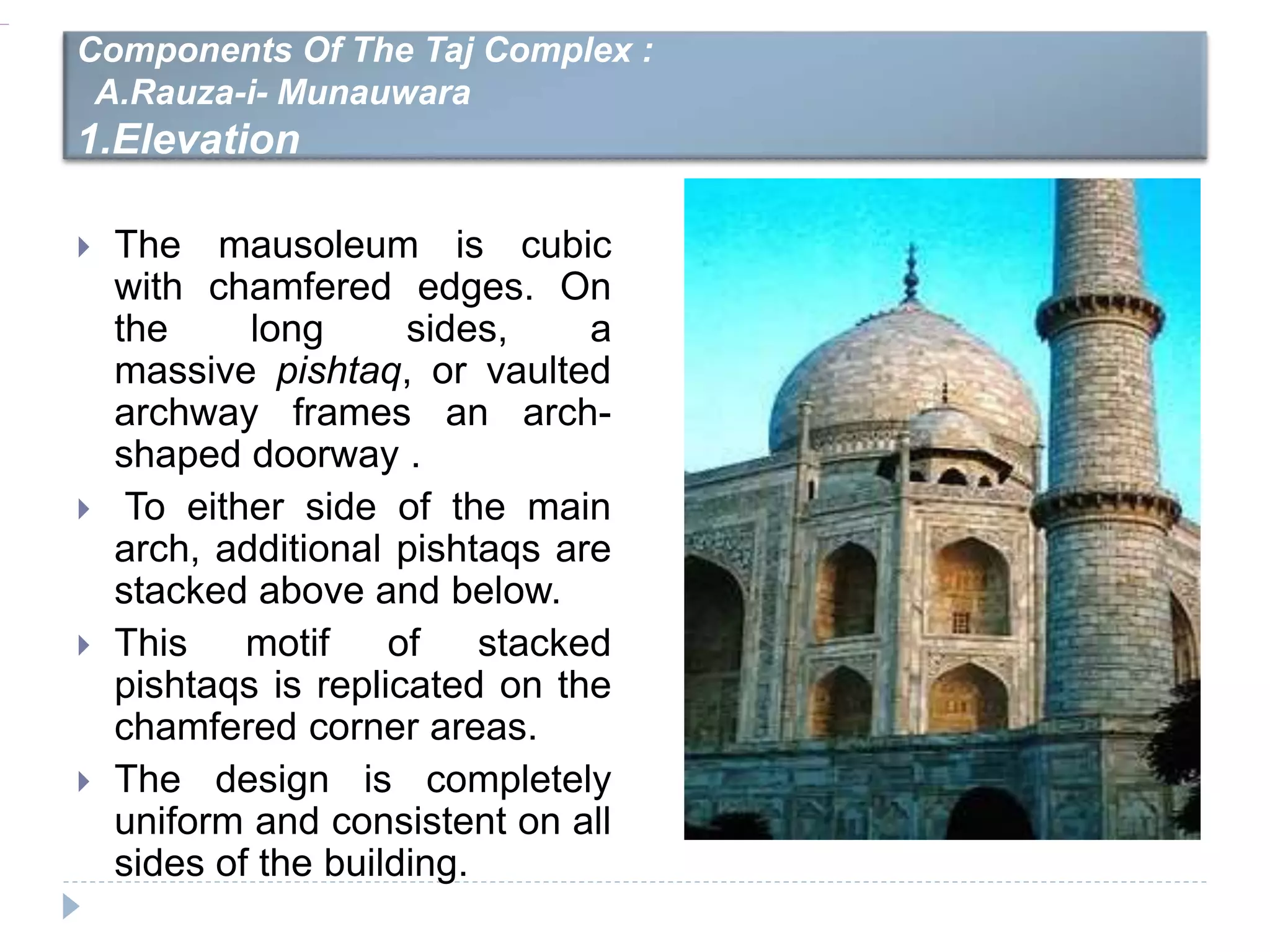 Taj mahal : A brief engineering perspective | PPTX