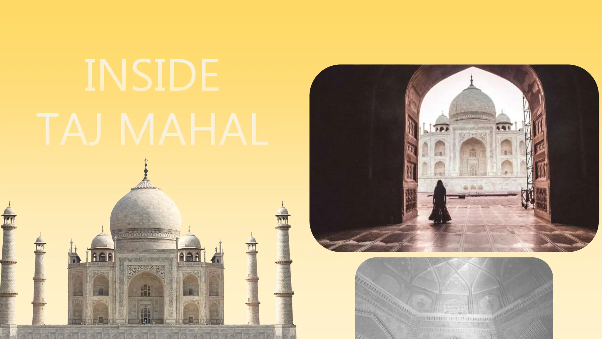 Taj Mahal Presentation cool looks along with animation | PPTX