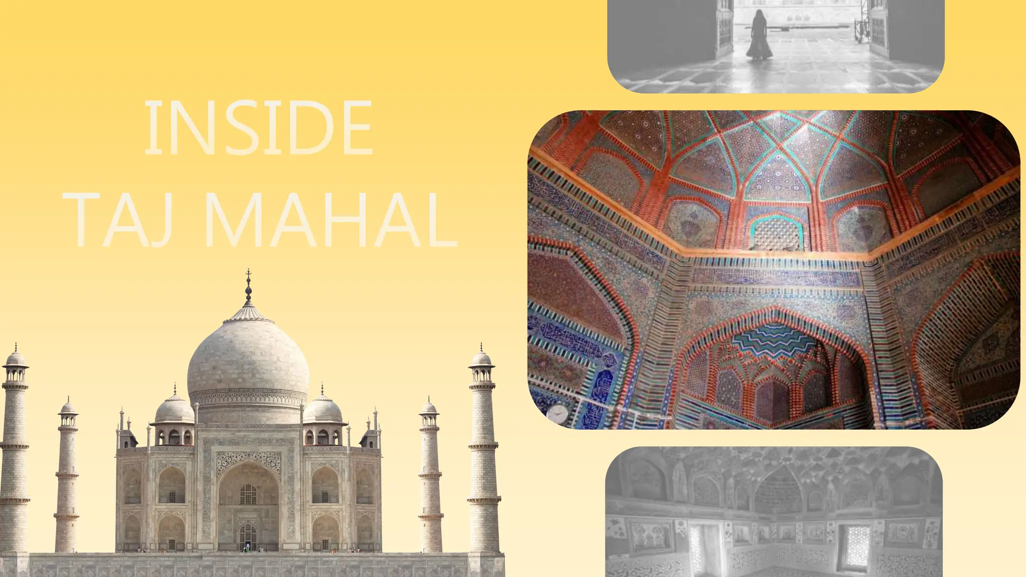 Taj Mahal Presentation cool looks along with animation | PPTX