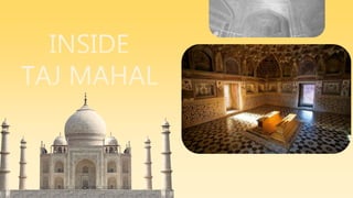 Taj Mahal Presentation cool looks along with animation | PPT
