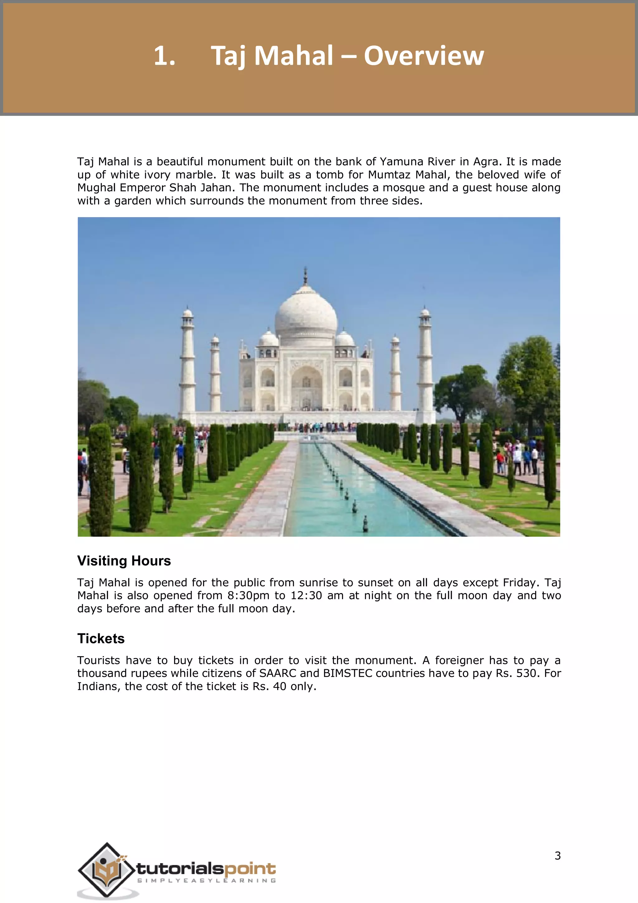 taj_mahal_tutorial.pdf | Islam | Religion & Spirituality