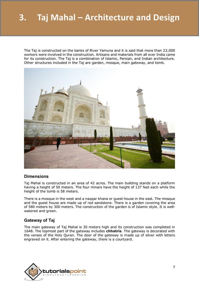 taj_mahal_tutorial.pdf | Islam | Religion & Spirituality