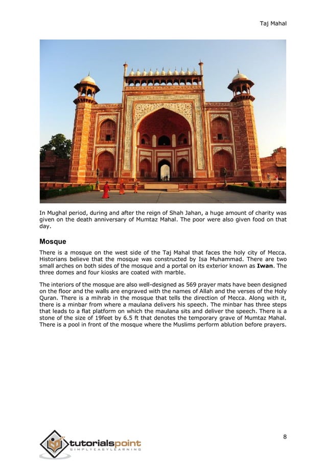 taj_mahal_tutorial.pdf | Islam | Religion & Spirituality