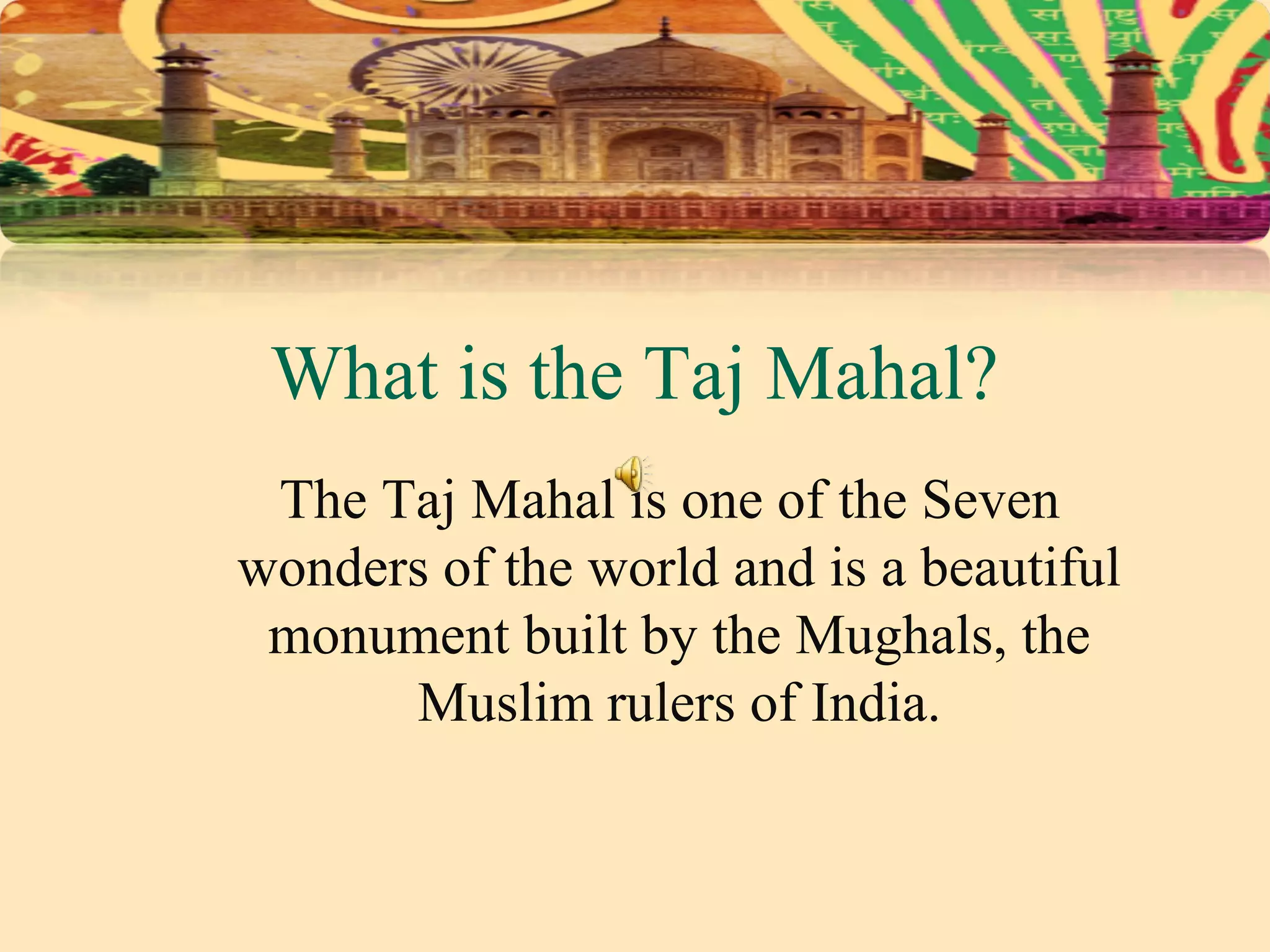 Taj mahal with song 2003