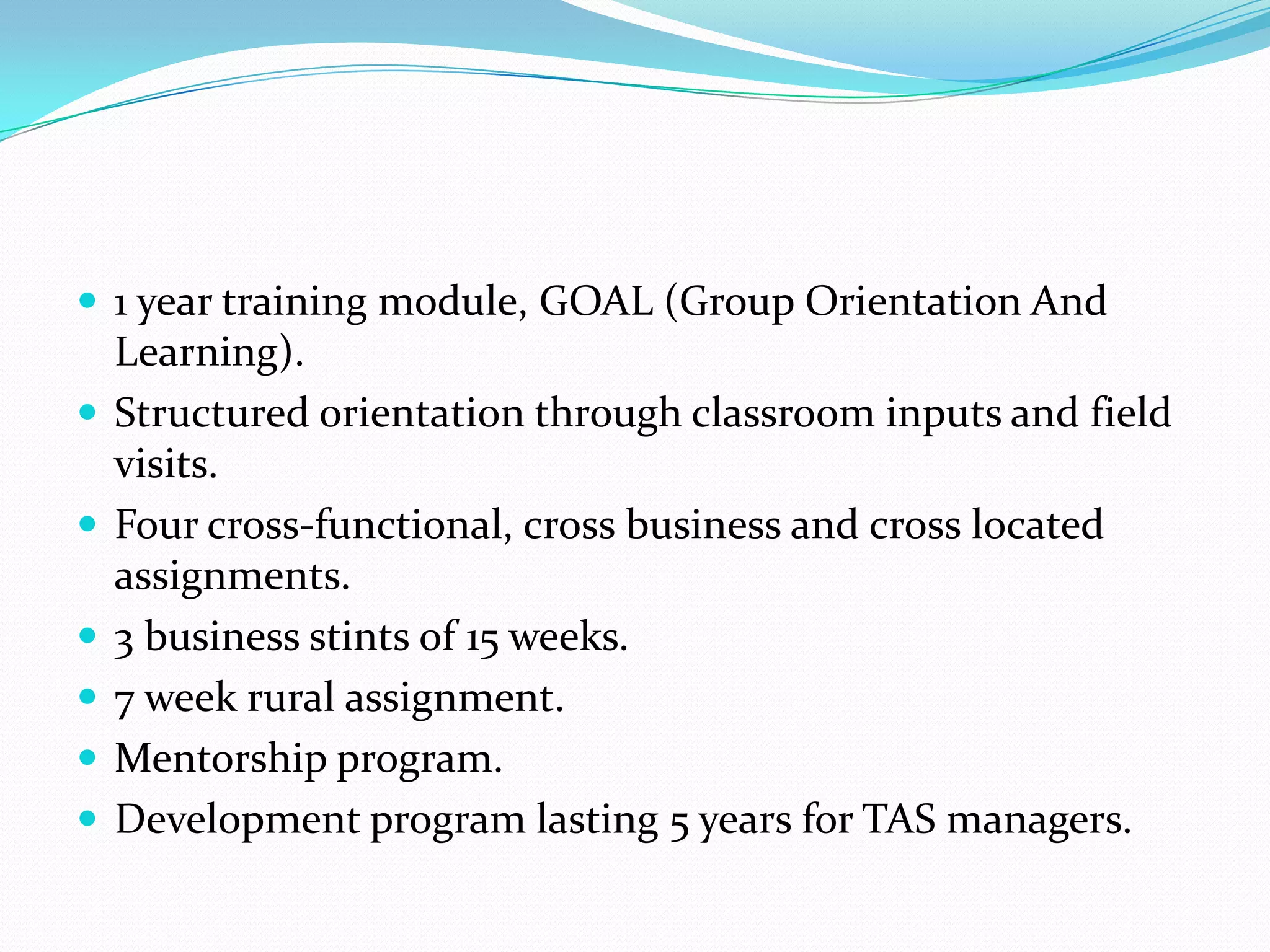 HRD initiatives of TAJ | PPTX