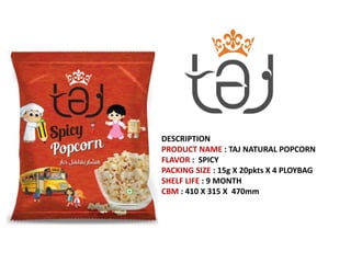 TAJ FOODSTUFF PACKAGING FACTORY LLC | PPTX