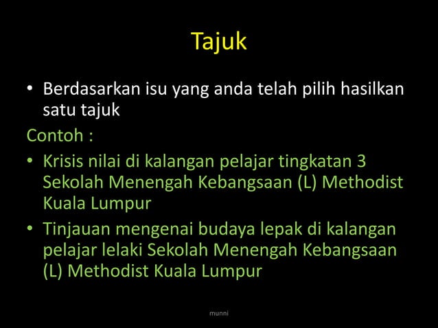 Tajuk | PPTX