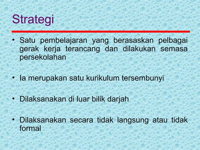 Tajuk 1 Pengenalan Pengurusan Kokurikulum | PPT