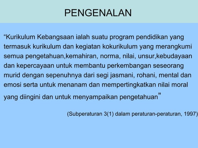 Tajuk 1 Pengenalan Pengurusan Kokurikulum | PPT