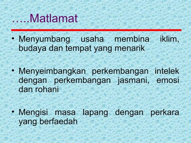 Tajuk 1 Pengenalan Pengurusan Kokurikulum | PPT