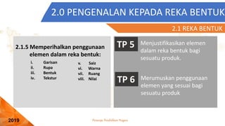 Tajuk 2 (2.1) Pengenalan Kepada Reka Bentuk RBT Tahun 4 | PPTX