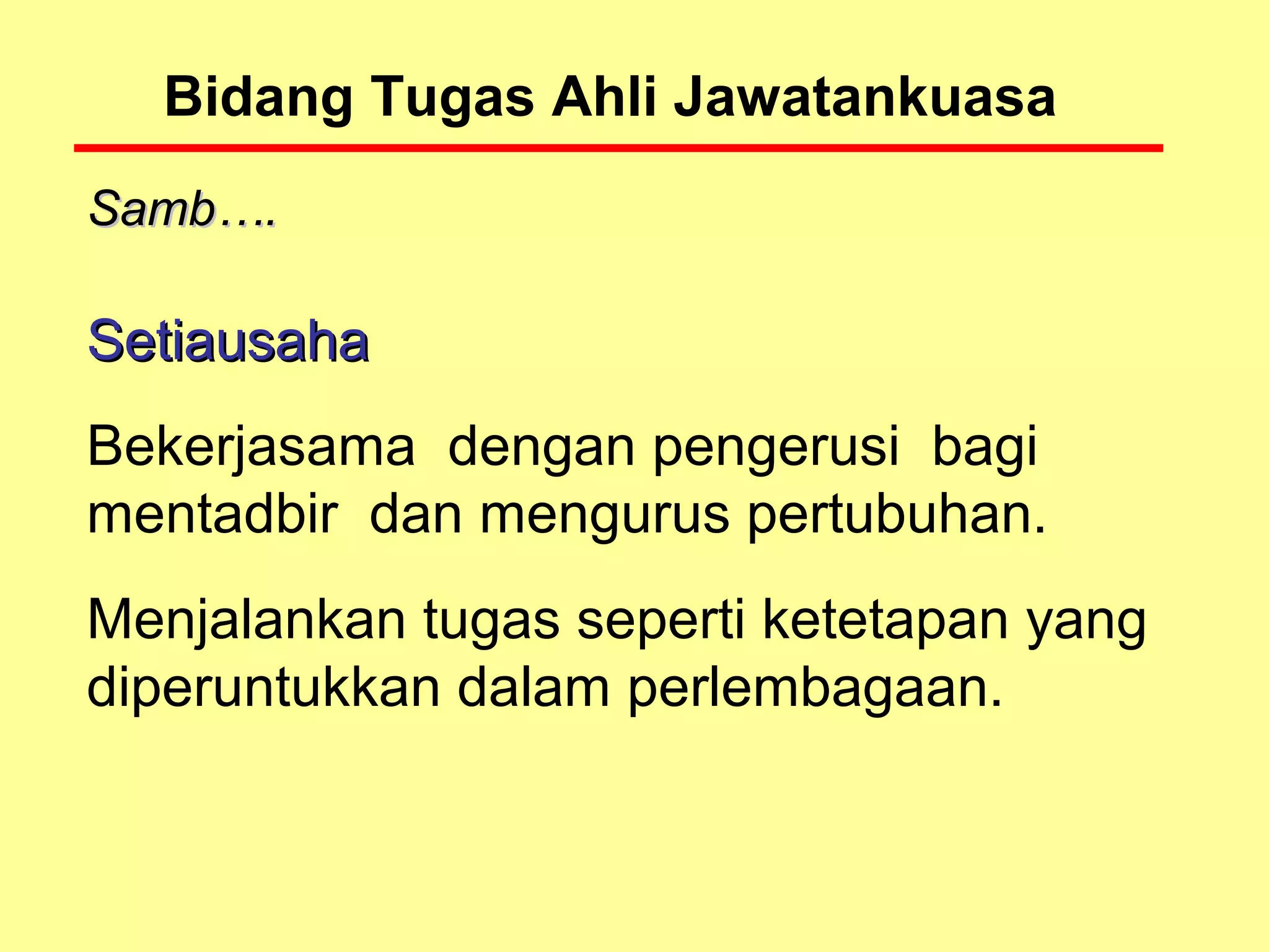 Tajuk 2 Penubuhan Unit-Unit Kokurikulum | PPT