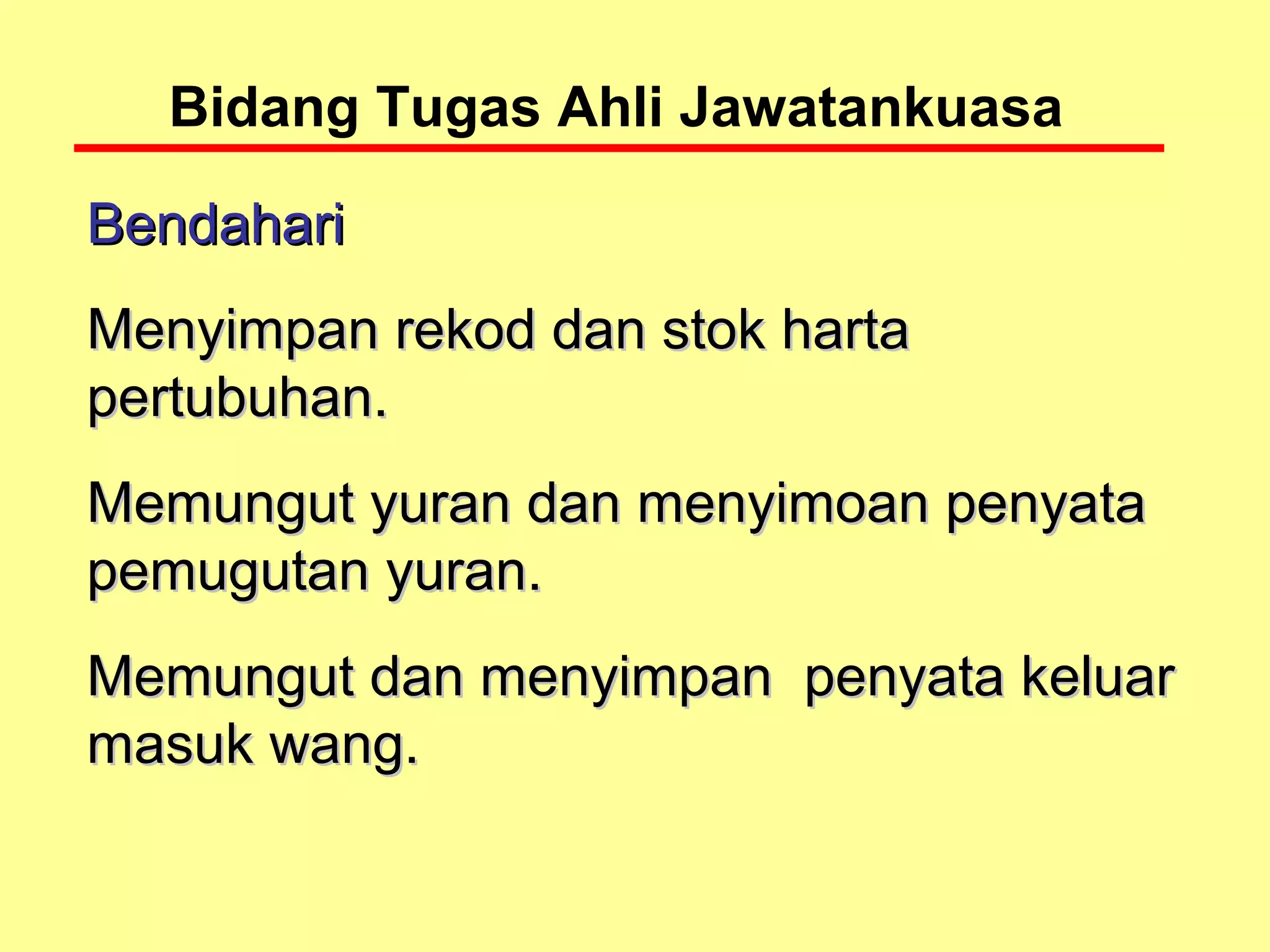 Tajuk 2 Penubuhan Unit-Unit Kokurikulum | PPT