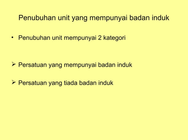 Tajuk 2 Penubuhan Unit-Unit Kokurikulum | PPT