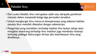 Tajuk 3 Logik dan Metodologi | PDF