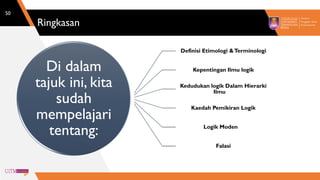 Tajuk 3 Logik dan Metodologi | PDF