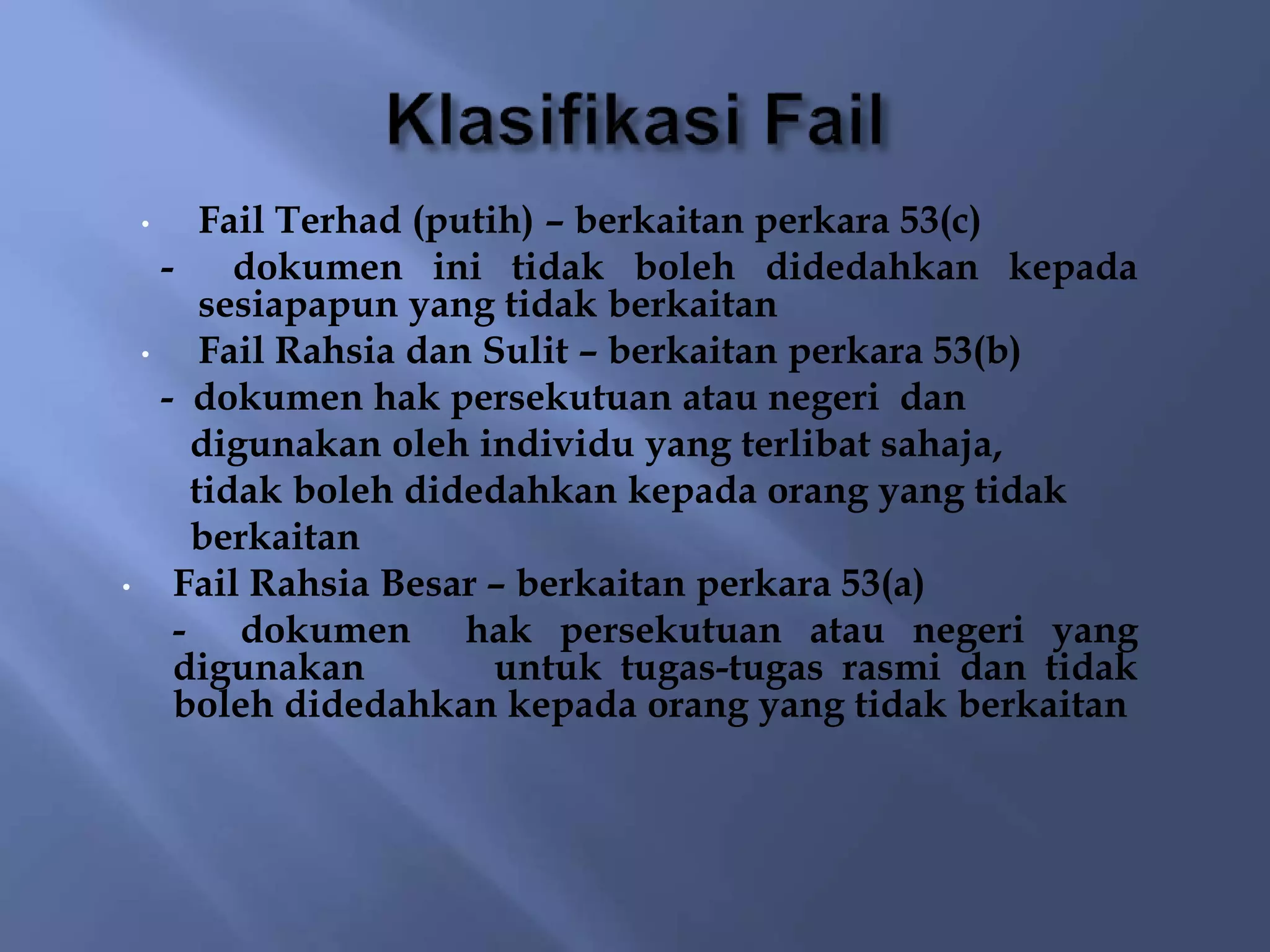 Tajuk 3 sistem fail | PPT