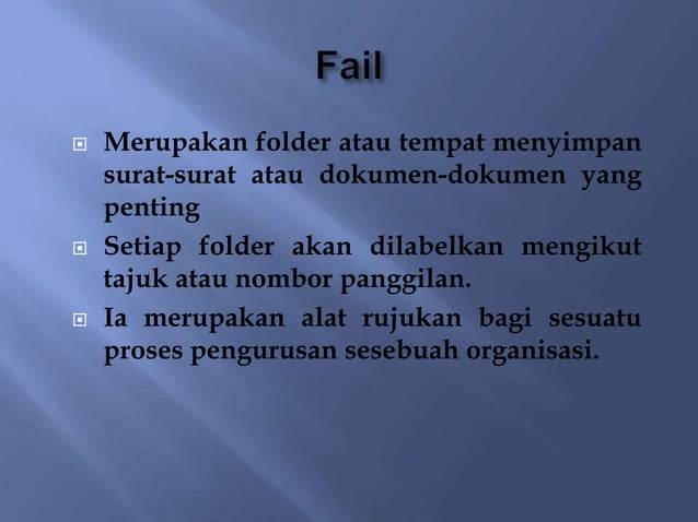 Tajuk 3 sistem fail | PPT