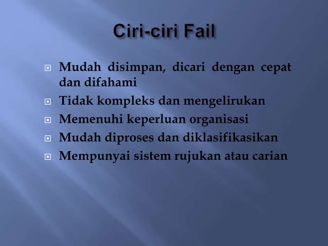 Tajuk 3 sistem fail | PPT