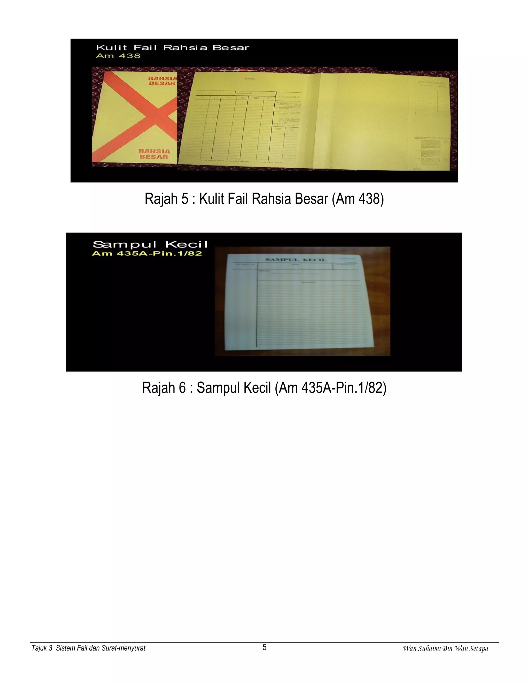 Tajuk 3 sistem fail dan surat menyurat 1 | PDF