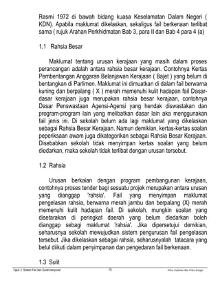 Tajuk 3 sistem fail dan surat menyurat 1 | PDF
