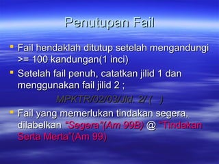 Tajuk 5 Sistem Fail dan Surat Menyurat | PPT