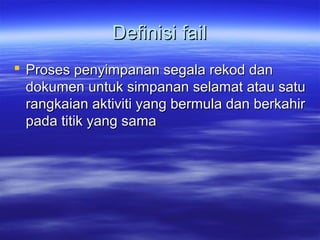 Tajuk 5 Sistem Fail dan Surat Menyurat | PPT