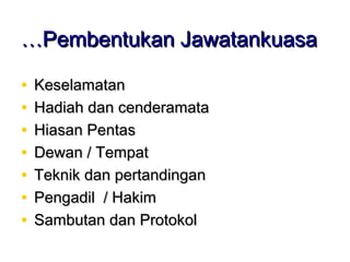 Tajuk 6 Pengelolaan Pertandingan | PPT