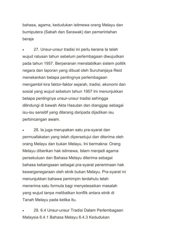 Tajuk 6 perlembagaan | DOCX