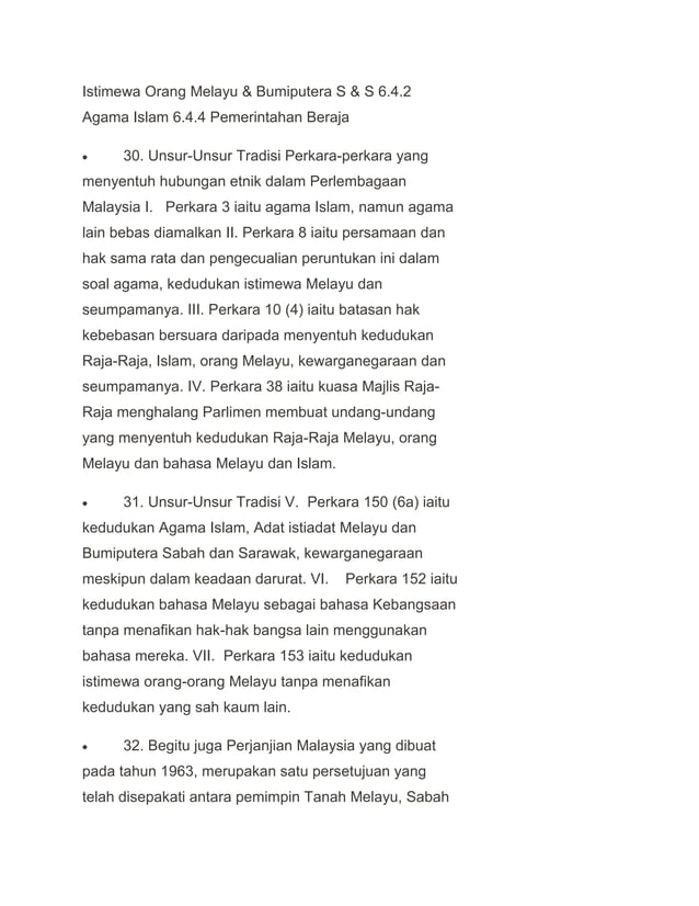 Tajuk 6 perlembagaan | DOCX