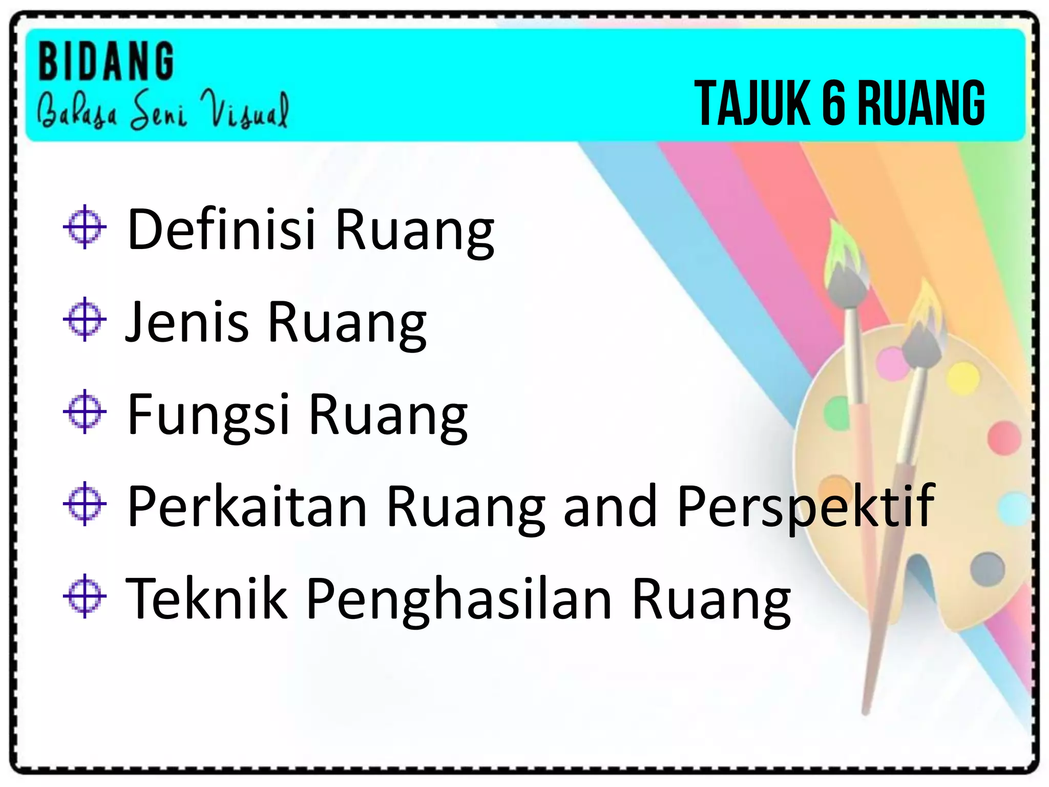 Tajuk 6 Ruang | PDF