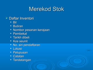 Tajuk 7 Pengurusan Kewangan | PPT
