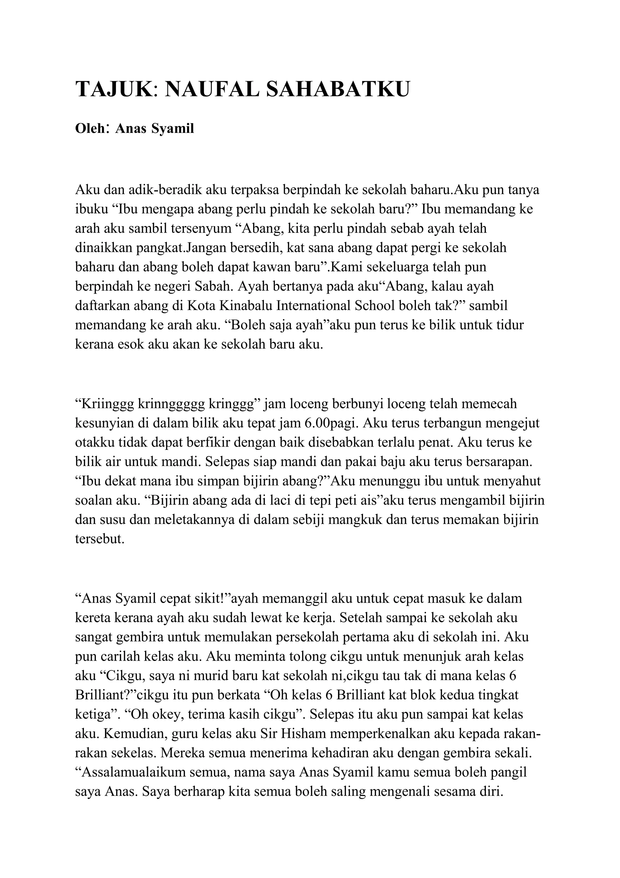 TAJUK; cerpen anas.docx